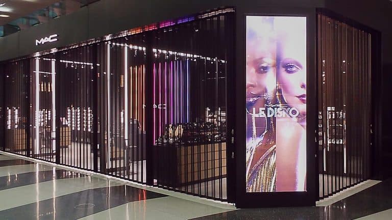 Storefront Security Gates - Shopping Malls - Dynamic